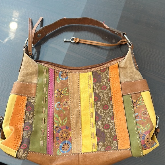 Fossil | Bags | Fossil Multicolor Hobo Purse | Poshmark